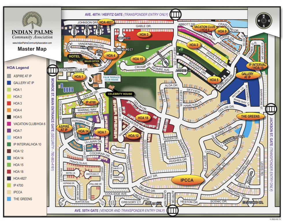 IPMA General Info – INDIAN PALMS COUNTRY CLUB – HOA 14